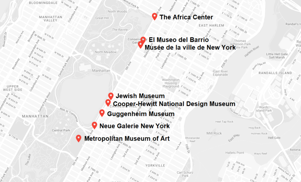 Museum Mile à New York : la plus grande concentration de musées au ...